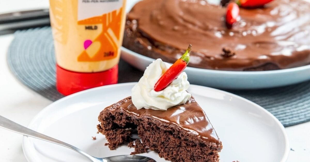 Easy Chocolate PERinaise PERi-PERi Mayo Cake Recipe | Nando's New…