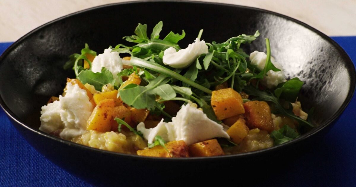 PERi Infused Butternut Pumpkin Risotto Recipe | Nando's New Zealand
