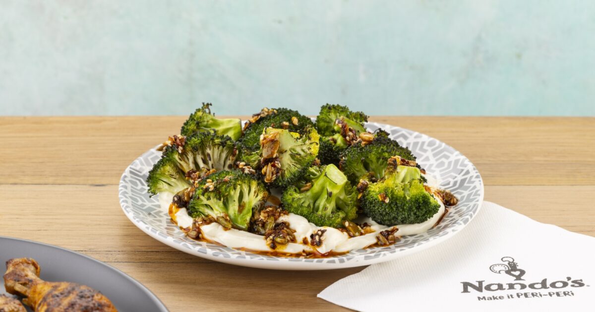 Nando's Roasted Broccoli with PERi-Crackle Nutritional Facts